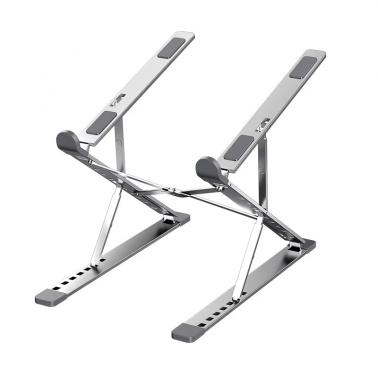 Portable Foldable Laptop Stand for Desk Height & Angle Adjustable ...
