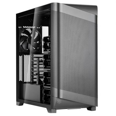 SilverStone SETA A2 Mid-Tower Case - Black (SST-SEA2Y-BG) - msy.com.au