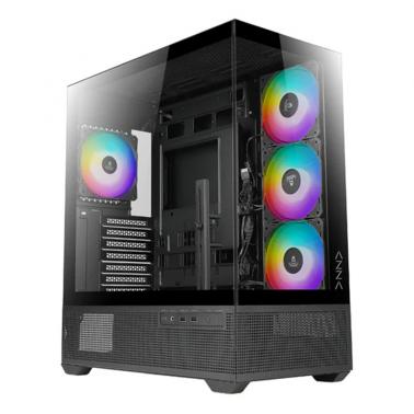 AZZA Tiara ARGB Mid-Tower ATX Case (CSAZ-501B) - msy.com.au