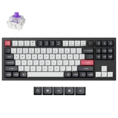 Keychron Q3 HE QMK Wireless Magnetic Custom Keyboard Hall Effect ...