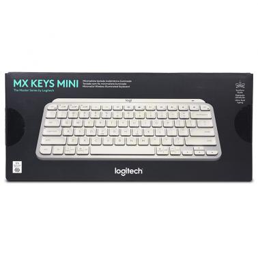 Logitech MX Keys Mini Minimalist Illuminated Wireless Keyboard - Pale ...
