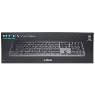 Logitech MX Keys S Advanced Wireless Illuminated Keyboard - Graphite ...