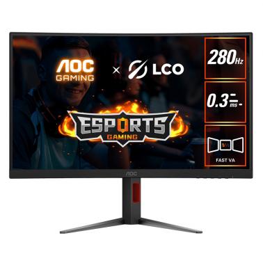 AOC 27in FHD HDR VA 280Hz Adaptive Sync Curved Gaming Monitor (C27G4Z ...