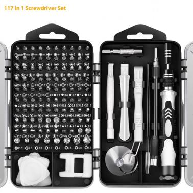 117 in 1 Precision Screwdriver Set with 98 bits Magnetic Repair Tool ...