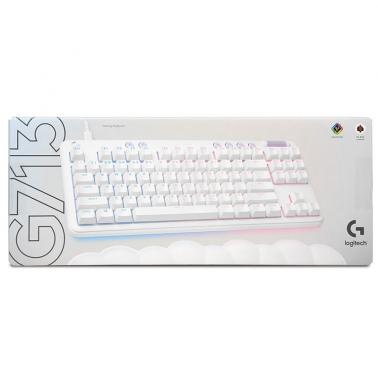 Logitech G713 RGB Wired Mechanical Gaming Keyboard - White English ...