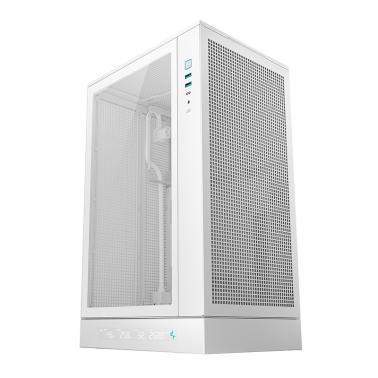 Deepcool CH270 Digital High Airflow Vertical TG mATX Case - White (R ...