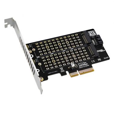 Simplecom NVMe and SATA M.2 SSD to PCIe x4 Expansion Card (EC412v2 ...