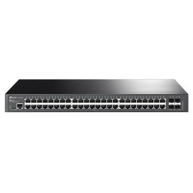 TP-Link JetStream 48-Port Gigabit L2+ Managed Switch with 4 10GE SFP+ ...