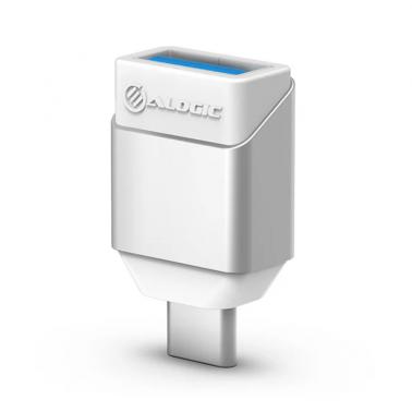 Alogic Ultra Mini USB-C to USB-A Adapter - Silver (ULCAMN-SLV) - msy.com.au