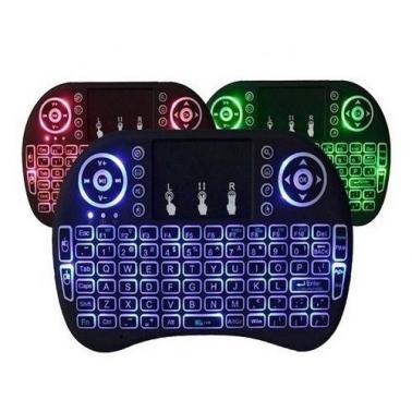 Wireless Mini Keyboard Remote Control Touchpad Mouse Combo Controller ...