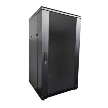 LDR Assembled 22U Server Rack Cabinet 600mm x 1000mm x 1070mm Glass ...