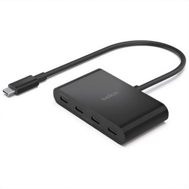 Belkin Connect USB-C to 4-Port USB-C Hub (AVC018btBK) - msy.com.au