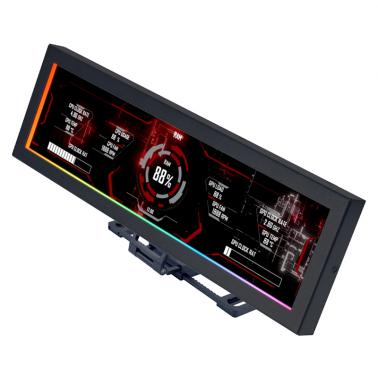 Lian Li 8.8in Universal LCD Screen - Black (SM088X) - msy.com.au