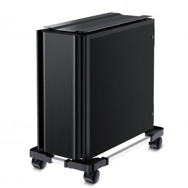 Adjustable PC Case Stand Trolley, Heavy Duty CPU Holder with Locking ...