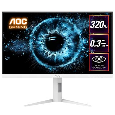 AOC 27in QHD 320Hz Fast IPS Adaptive Sync Gaming Monitor (Q27G4SL/WS ...