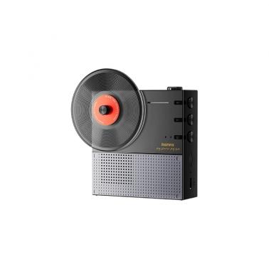 REMAX RB-M79 Black Retro Record Portable Speaker, 360° Surround Stereo ...