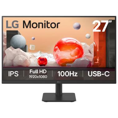 LG 27in FHD IPS 100Hz Monitor with USB-C (27MS530B-B) - msy.com.au